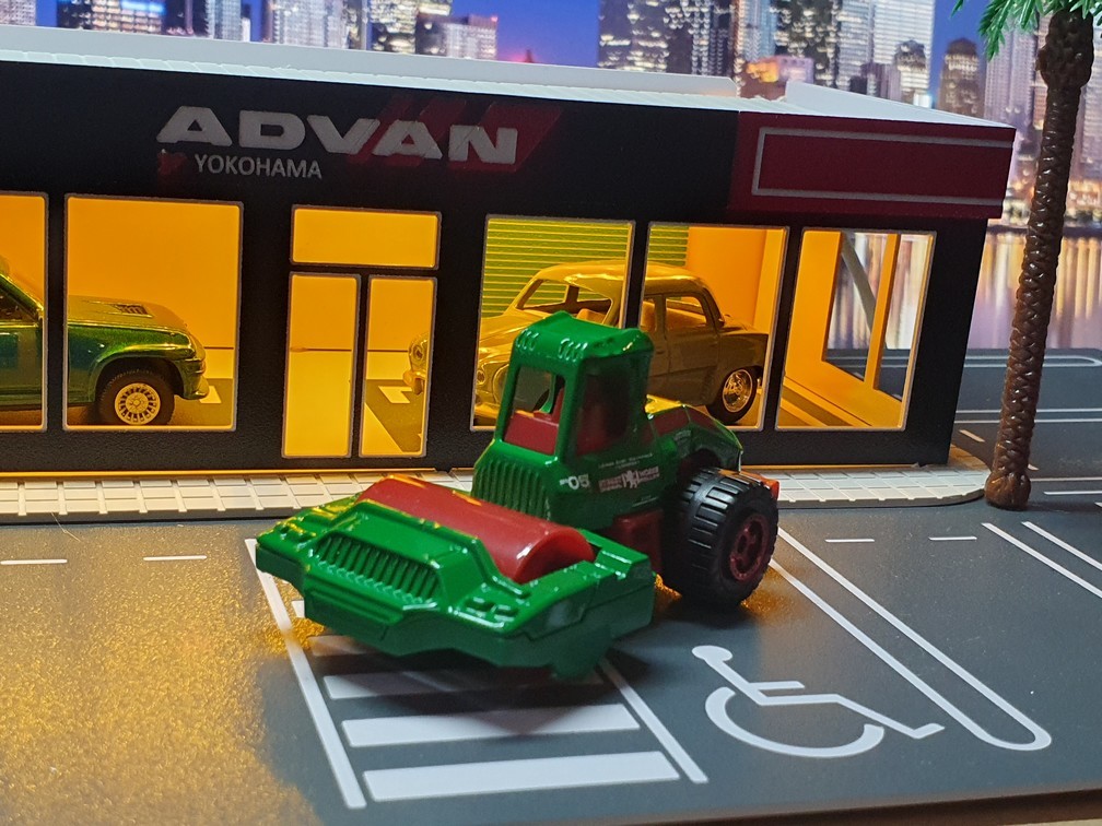 ROAD ROLLER - 1/64 MATCHBOX POWER GRAB 2023 (70 years) n°52/100 ...