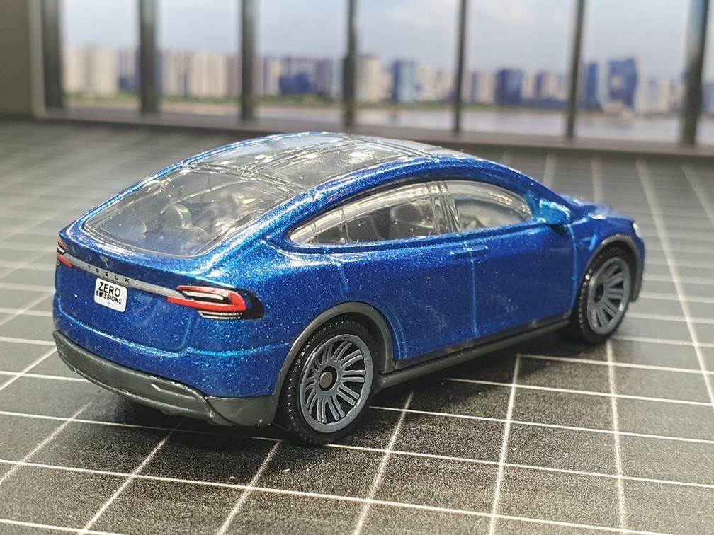 TESLA MODEL X - 1/64 MATCHBOX POWER GRAB 2022 n°53/100 - Minicars ...