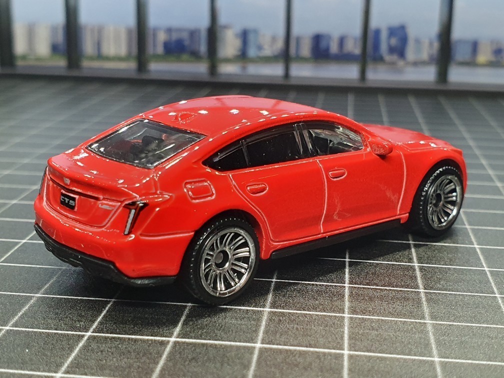 CADILLAC CT5-V 2021 rouge - 1/64 MATCHBOX BLISTER 2023 (70 years ...